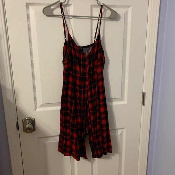 Midnight Hour | Dresses | Red And Black Plaid Dress | Poshmark